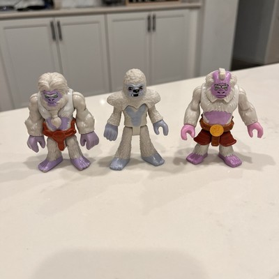 Imaginext Artic Yeti’s Lot Of 3 Different Snow Beast Blind Bag Fisher ...