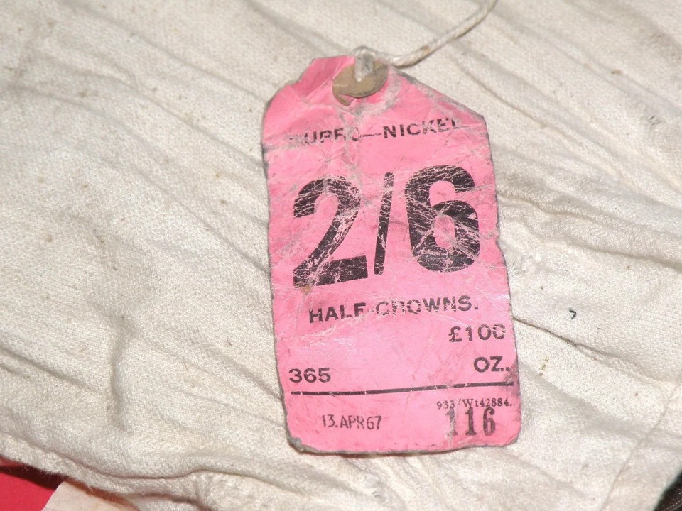 5x UNCIRCULATED HALFCROWN COINS - Coins Straight From Royal Mint Bag ...