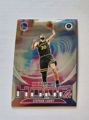 2023-24 Panini Hoops Premium Stock Stephen Curry #8 Hoopla Insert ...
