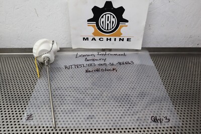 LESMAN INSTRUMENT COMPANY R1T185L483-009-SL-8HN63 Temperature Sensor ...