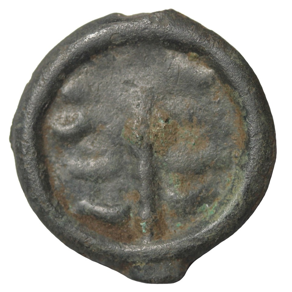 Celtic Northeast Gaul Nervii AE Potin Unit 100-50 BC Ancient Coin | eBay