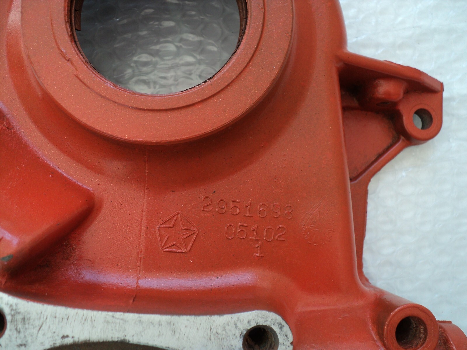 MOPAR SMALL BLOCK TIMING COVER,CUDA,CHALLENGER,DART,DUSTER *NEEDS ...