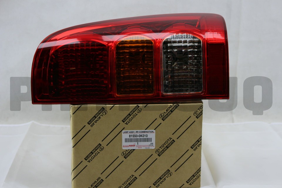 815500K010 Genuine Toyota LAMP ASSY, REAR COMBINATION, RH 81550-0K010 ...