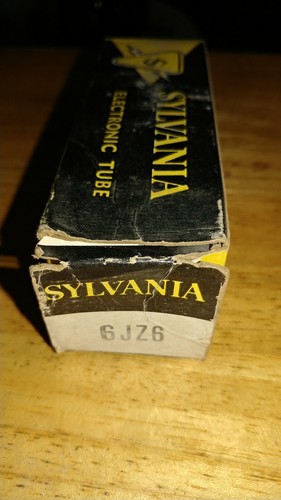 VINTAGE SYLVANIA VACUUM ELECTRONIC TUBE 6JZ6 NIB | eBay