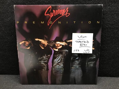 (H23) SURVIVOR / VINTAGE LP / PREMONITION /1981 SB 37549 / DISC TESTED ...