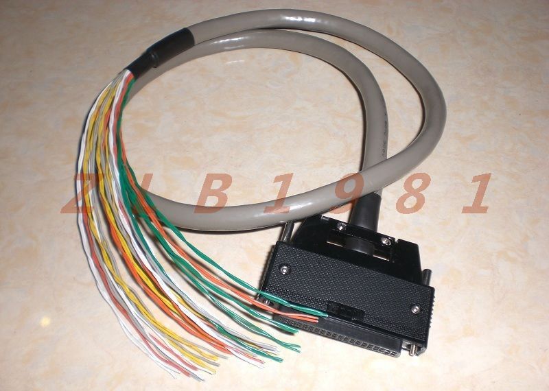 ONE Nne Fujitsu 40-pin connector wiring Omron C500-CE404 A6CON1 2.5 m ...