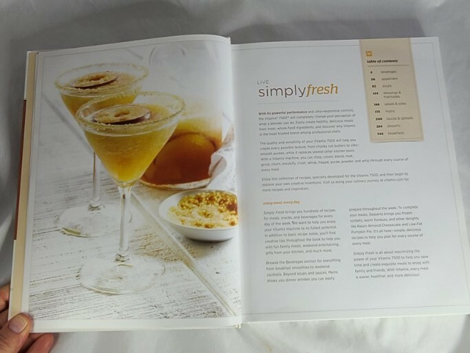 Vitamix Simply Fresh Whole Food Recipes For 7500 Hardcover Cookbook ...