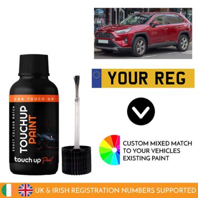 Touch Up Paint For Toyota RAV4 By Car Registration Reg Numberplate Pen ...