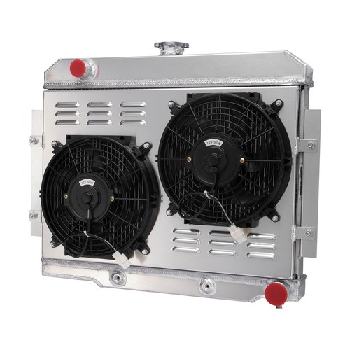 3ROW Radiator Shroud Fan For 1972-1986 Jeep CJ CJ5 CJ7 Chevy Small ...