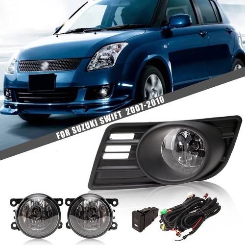 Halogen Fog Light Bumper Frame Cover Daytime Running Light For Suzuki ...