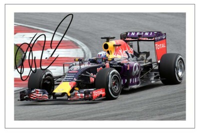 DANIEL RICCIARDO Signed Autograph PHOTO Fan Gift Print FORMULA ONE F1 ...