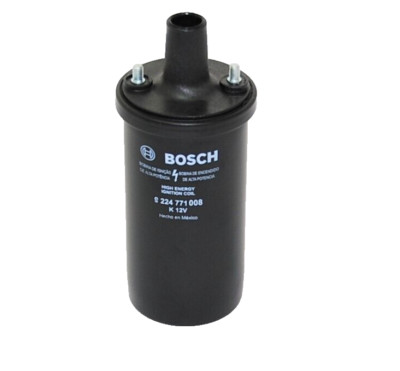 Bosch Ignition Coil Black 12 Volt for Volkswagen Type1 Type2 Ghia Thing ...