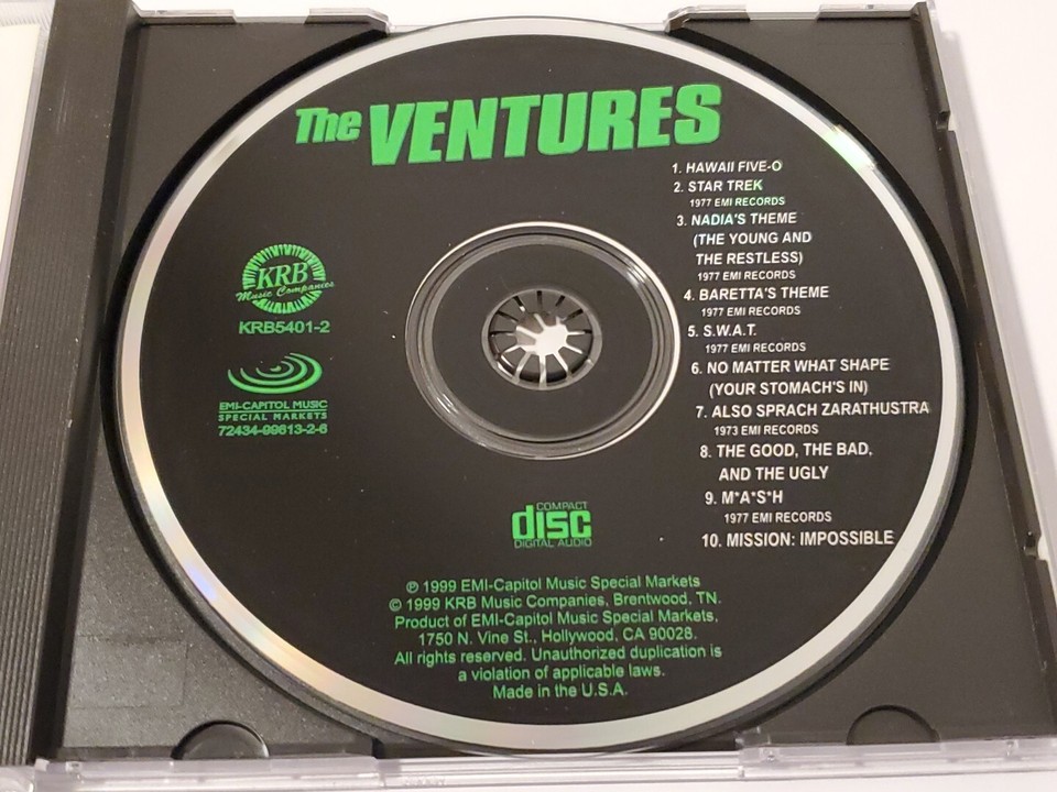 The Ventures (CD, 1999) EMI Records | eBay