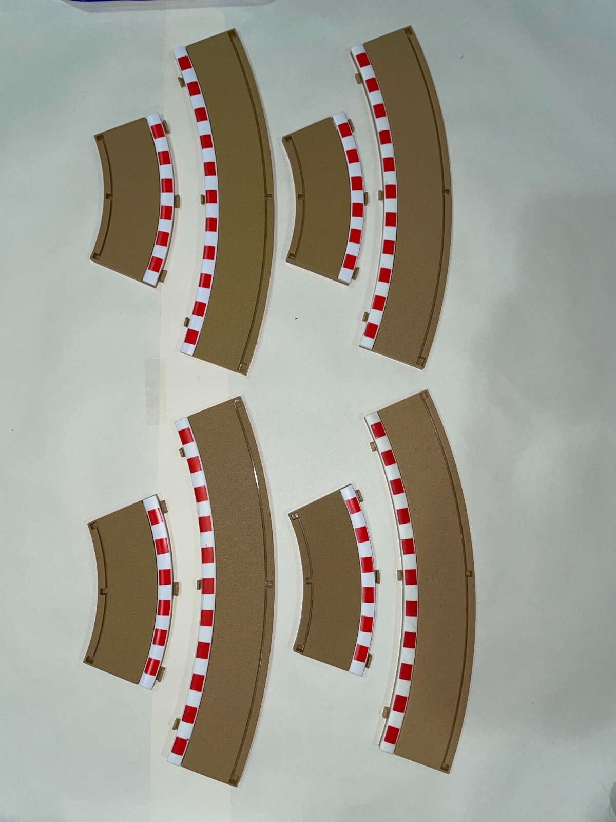 Scalextric Assorted track Bulk 18m Track with borders and Barriers ...