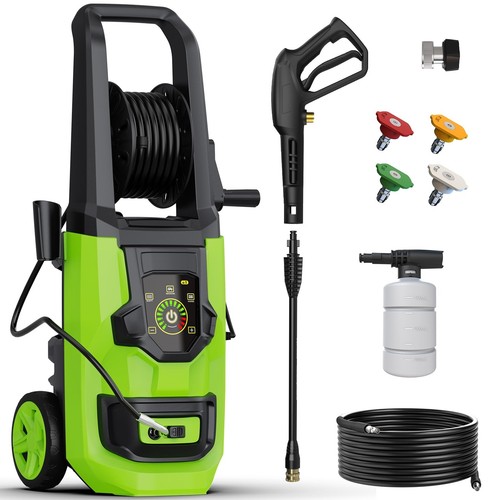 Electric Pressure Washer - 5000 PSI 3.0 GPM Power Washer with Touch ...