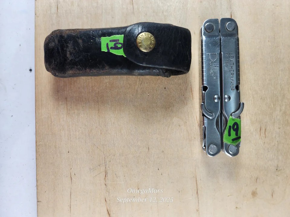 Leatherman Pulse #19. Light usage on tools. Discontinued/Vintage | eBay