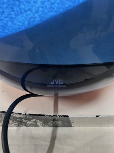 JVC Videosphere Space Helmet Orange Round TV 3240UK mid century 70's 60 ...