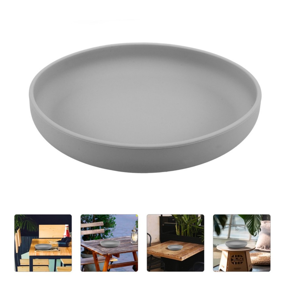 Suction Cup Dinnerware Silicone Plates for Home Elderly Patients Food ...