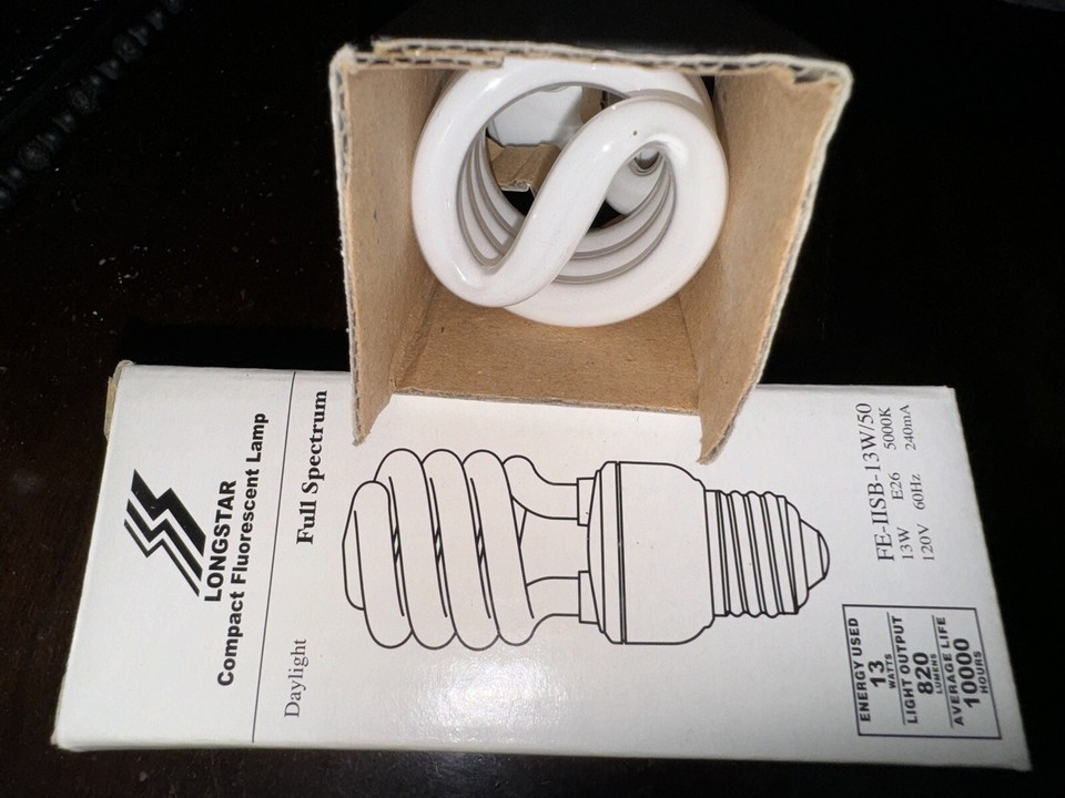 5pcs LONGSTAR FE IISB 13 Watt Compact Fluorescent Lamp | eBay