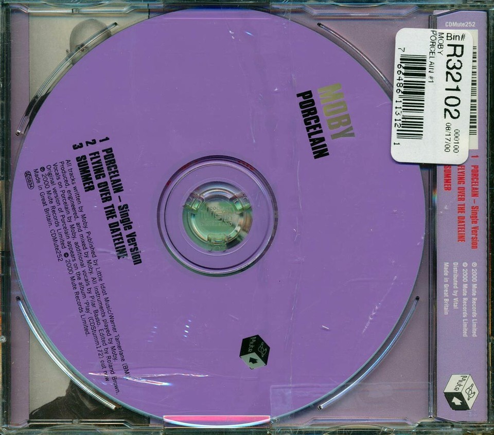 CD Moby - Porcelain (3 Track EP) | eBay