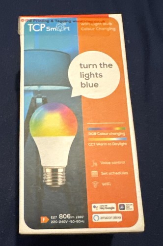 TCP Smart Wifi Classic Light Bulb CCT Warm & Cool White E27/ES | eBay UK