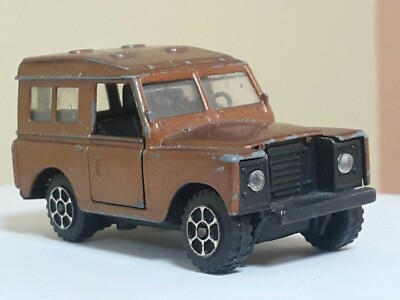 VINTAGE POLISTIL LAND ROVER EL 66 DIE-CAST TOY MODEL 1:77 MADE IN ITALY ...