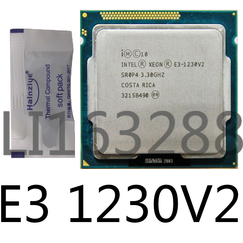 intel E3-1230 E3-1230L V3 E3-1230 V2 E3-1230 V3 E3-1230 V5 CPU ...