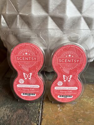 2x Scentsy Go Pods Pod Fragrance NIP New Watermelon Tangerine | eBay