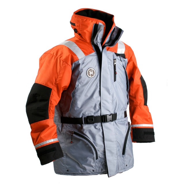 Orange/grey First Watch Ac-1100 Large Flotation Coat Type III PFD for ...