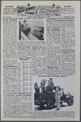 1949 COMBINED AIRLIFT TASK FORCE TIMES Military Newspaper VOL III NO ...