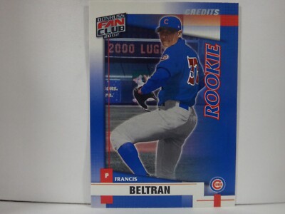 2002 Donruss Fan Club Credits Cubs Baseball Card #239 Francis Beltran ...