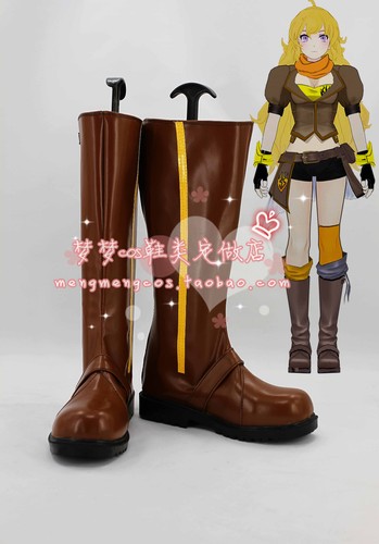 new! RWBY Yang Xiao Long Cosplay Boots Shoes: | eBay