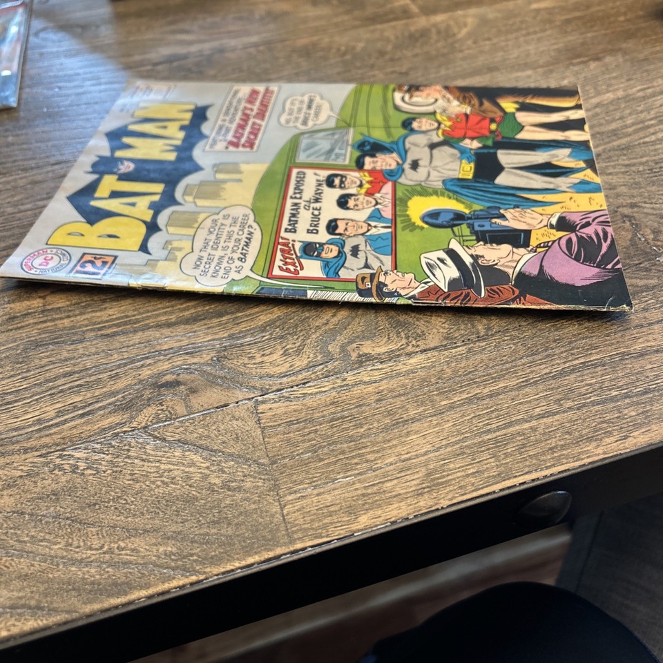 Batman #151 Unrestored Silver Age Superhero Vintage DC Comic 1962 VG ...