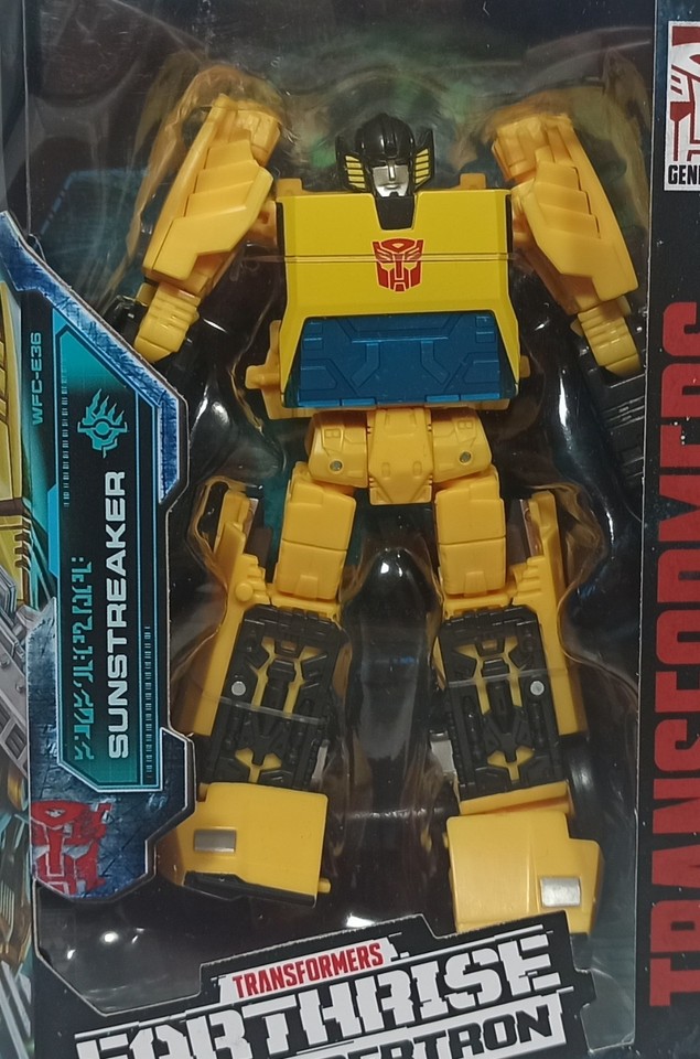 TRANSFORMERS WAR FOR CYBERTRON EARTHRISE WFC-E36 SUNSTREAKER DELUXE ...