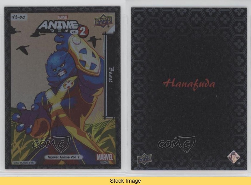 2023 Upper Deck Marvel Anime Vol 2 Hanafuda SP Beast #H-40 READ 4et | eBay