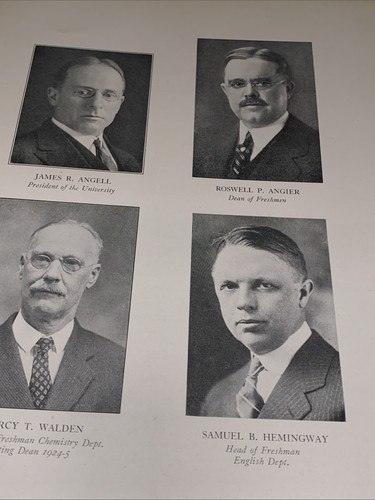 ANTIQUE 1927 YALE UNIVERSITY FRESHMAN YEAR BOOK NEW HAVEN CONNECTICUT ...