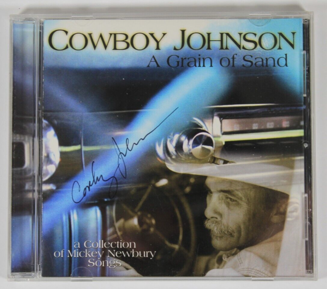 COWBOY JOHNSON - Grain Of Sand - CD Signed - Mickey Newbury Songs ...