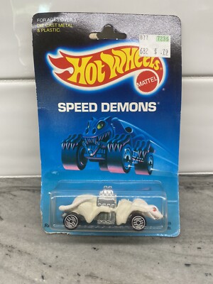 Hot Wheels Speed Demons Ratmobile White UH 1989 | eBay