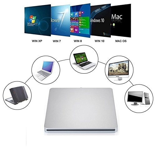 USB-C Superdrive External /CD Reader and /CD Burner for Apple-MacBook ...