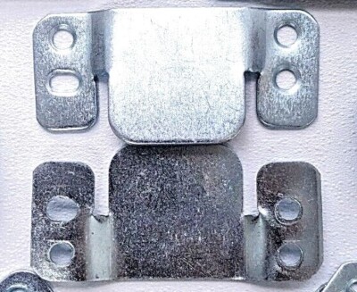 Interlocking headboard Strong wall Brackets clips Heavy flush mount ...