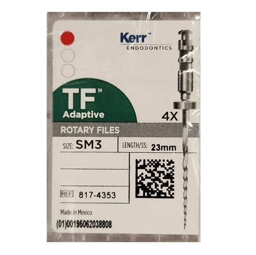 TF Adaptive Sm3 23mm Rotary Files by Kerr SybronEndo for sale online | eBay