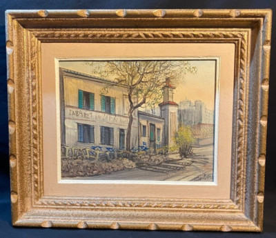 Paul Lambert Painting French Artist Oil on Canvas | eBay