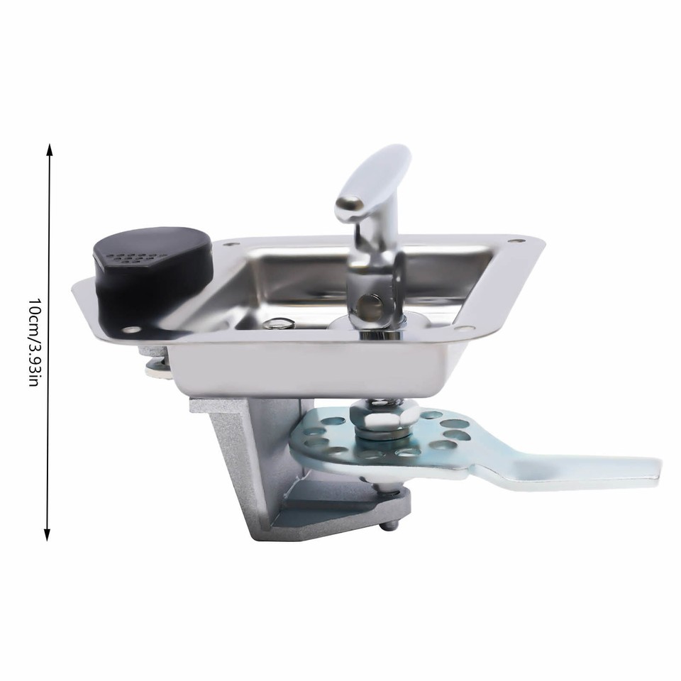 Set of 6 Folding T-handle Tool Box Lock RV Door Latch w/ 12 Keys ...