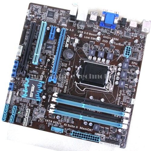 ASUS H77 Motherboard P8H77-M, LGA 1155/Socket H2, Intel H77 Chipset ...