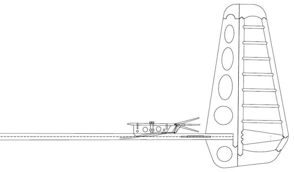 F3 / F3L RC thermal soaring glider - Ballare-T RES Glider 2m wing span ...
