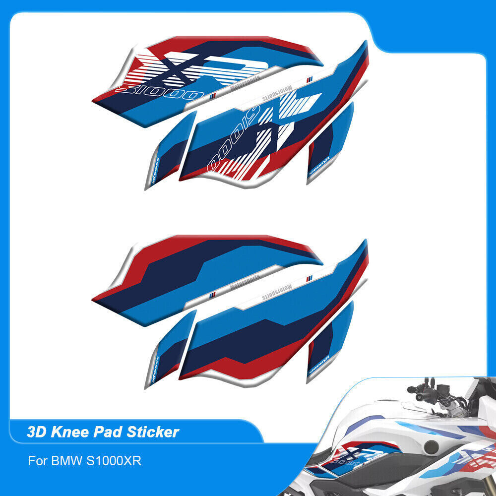 3D Gel Side Fuel Tank Gip Decal Sticker Protector Pad For BMW S1000XR ...