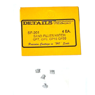 Details West SF-201 Sand Filler Hatches (4) EMD GP7 through GP20 HO ...