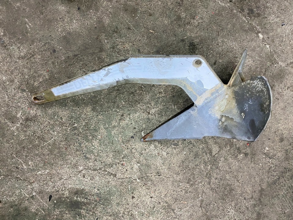 Simpson Lawrence Delta Fast-Set Anchor 14 Lbs Boat Anchor | eBay
