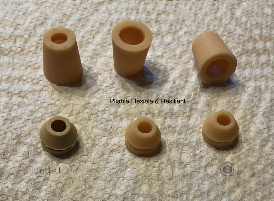 3 New Chassis Mounting cones,3 motor grommets for RCA RP-190, EY2,EY3 ...