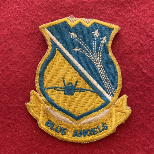 1950s-60s US Navy Blue Angels Patch - Woven on Twill | eBay